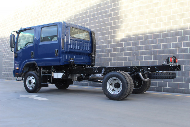 2021 ISUZU NPS 75/45-155 4X4 MANUAL CAB CHASSIS - JACFD5220279 - JUST TRUCKS