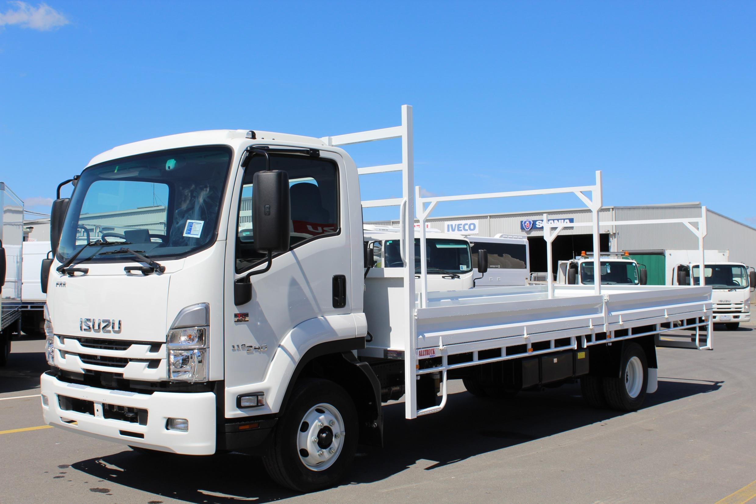 2023 ISUZU FRR 110-240 AMT LWB TRAY - JTFD5290675 - JUST TRUCKS