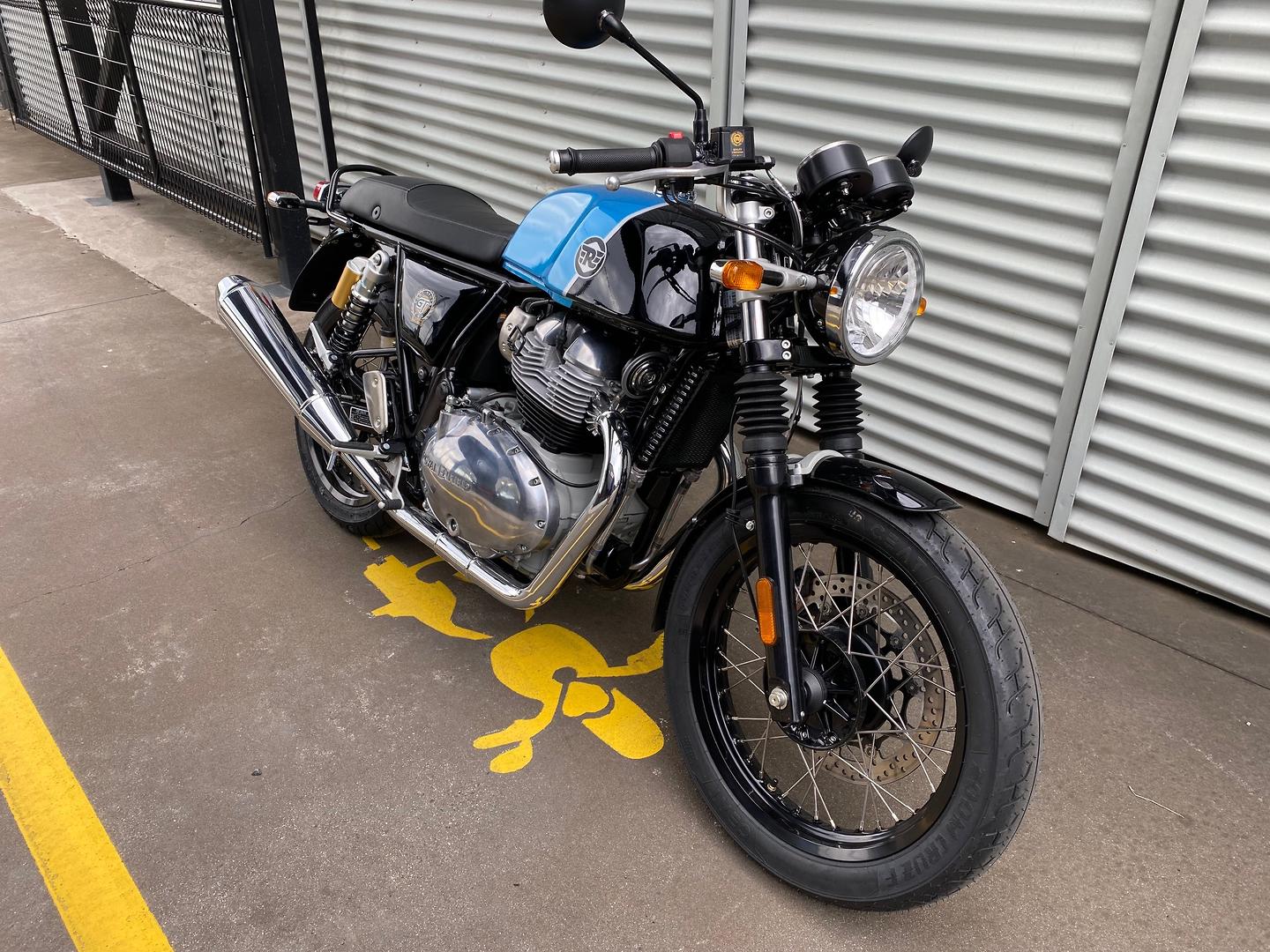 2022 ROYAL ENFIELD CONTINENTAL GT 650 CUSTOM ROAD - JBFD5255864 - JUST BIKES