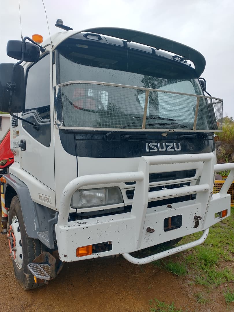 2007 ISUZU F SERIES FVR 950 TIPPER WITH CRANE - JTFD5219648 - JUST TRUCKS