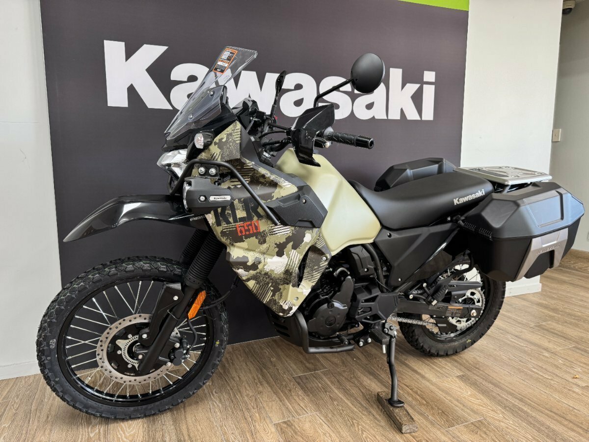 2025 KAWASAKI KLR650 (KL650) ADVENTURE DUAL SPORTS - JBFD5342762 - JUST BIKES