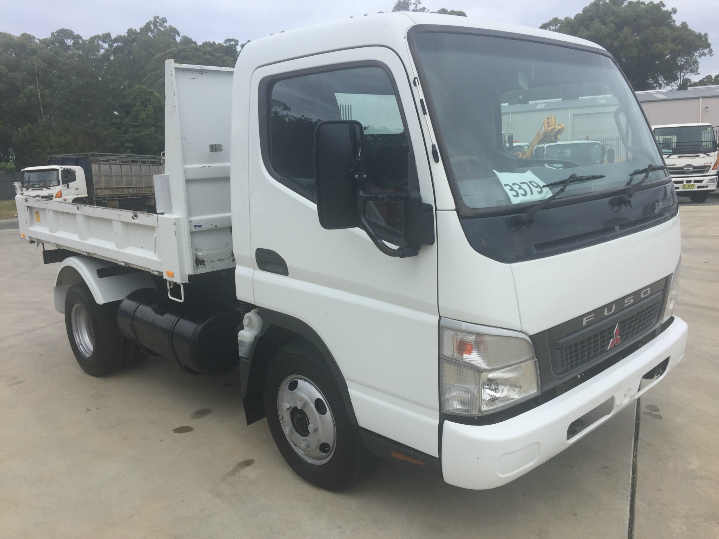 2007 MITSUBISHI CANTER TIPPER JTFD5003066 JUST TRUCKS