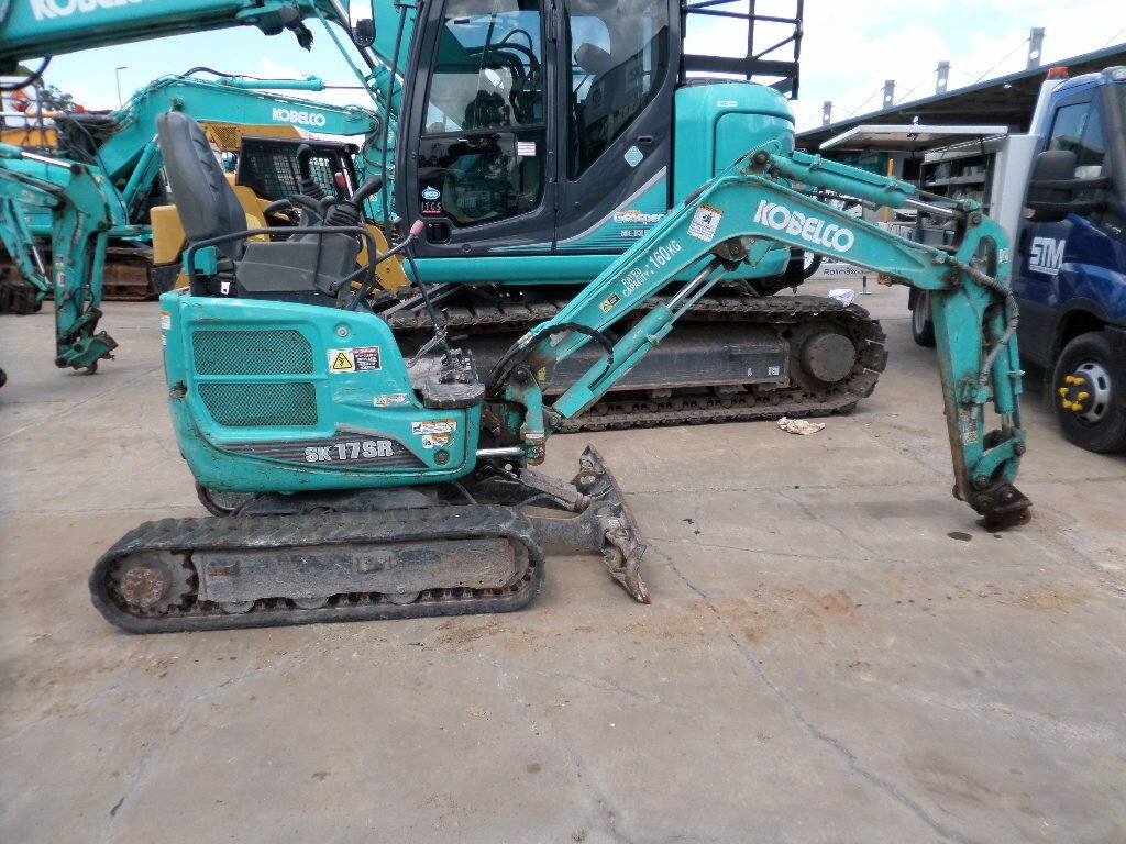 2016 KOBELCO SK17SR -5 AUTOMATIC 1D TRACK MOUNTED EXCAVATOR - JHFD5046283 - JUST HEAVY EQUIPMENT