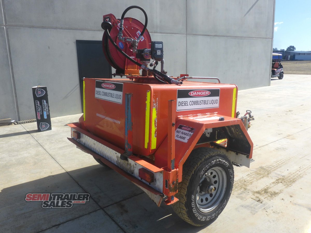 2006 TRANSTANK 1000 LITRE TRAILER MOUNTED DIESEL TANK (LIGHT - JTHFD5269363 - JUST TRUCKS