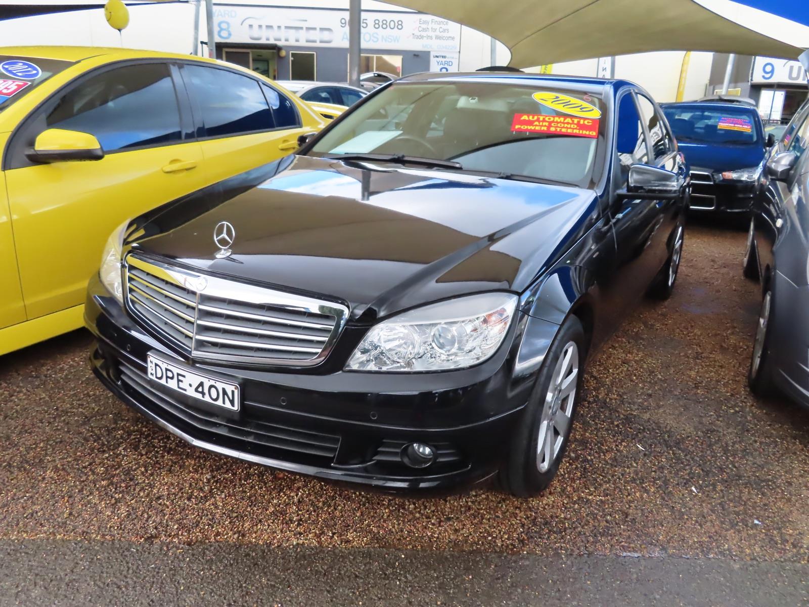 2009 MERCEDES-BENZ C200 KOMPRESSOR W204 SPORTS AUTOMATIC - JCFD5060324 - JUST CARS