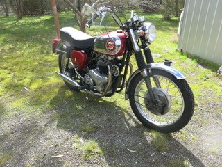 1962 BSA A10 SUPER ROCKET ROAD - JBM5239085 - JUST BIKES