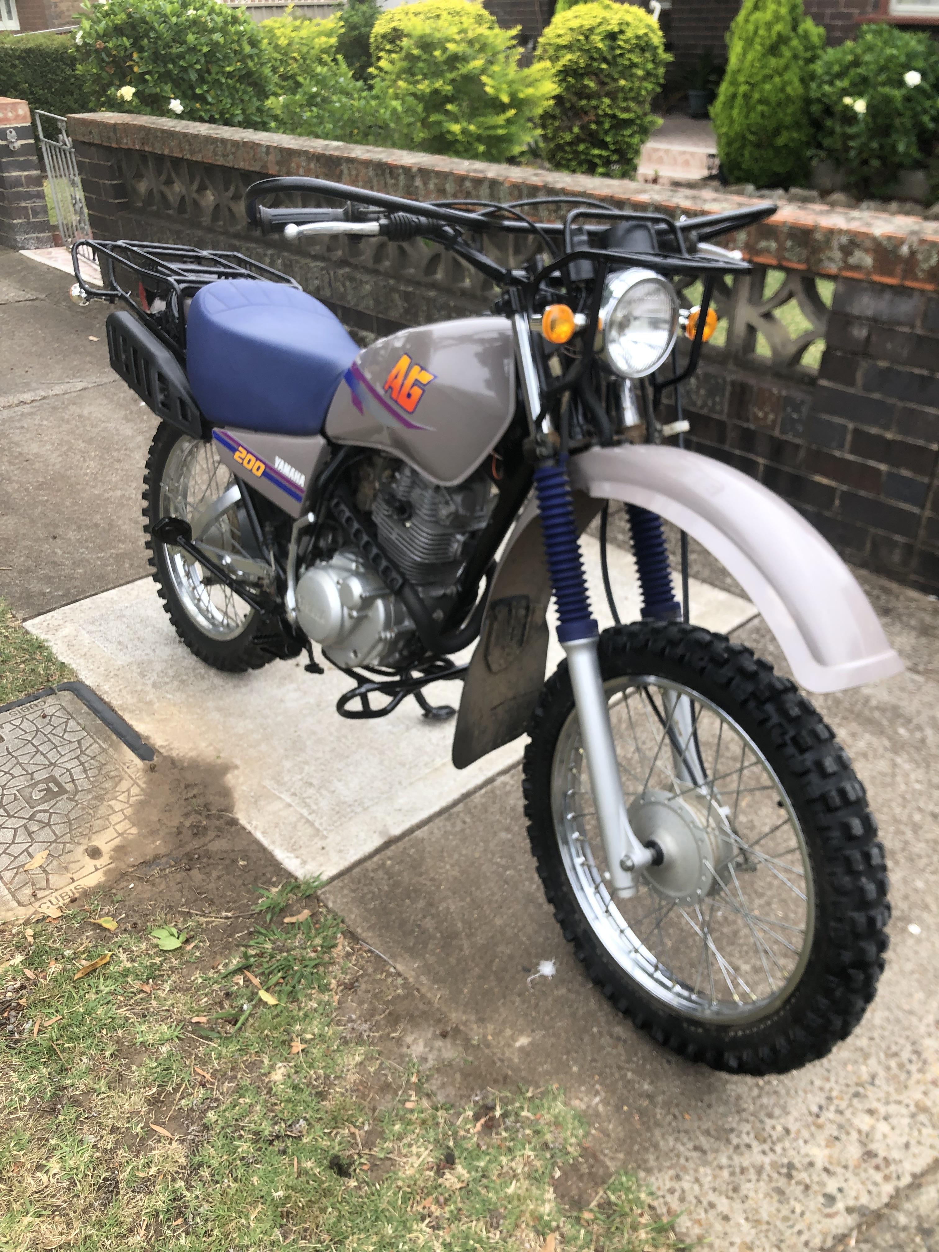 1996 YAMAHA AG200 AGRICULTURAL - JBW5246185 - JUST BIKES