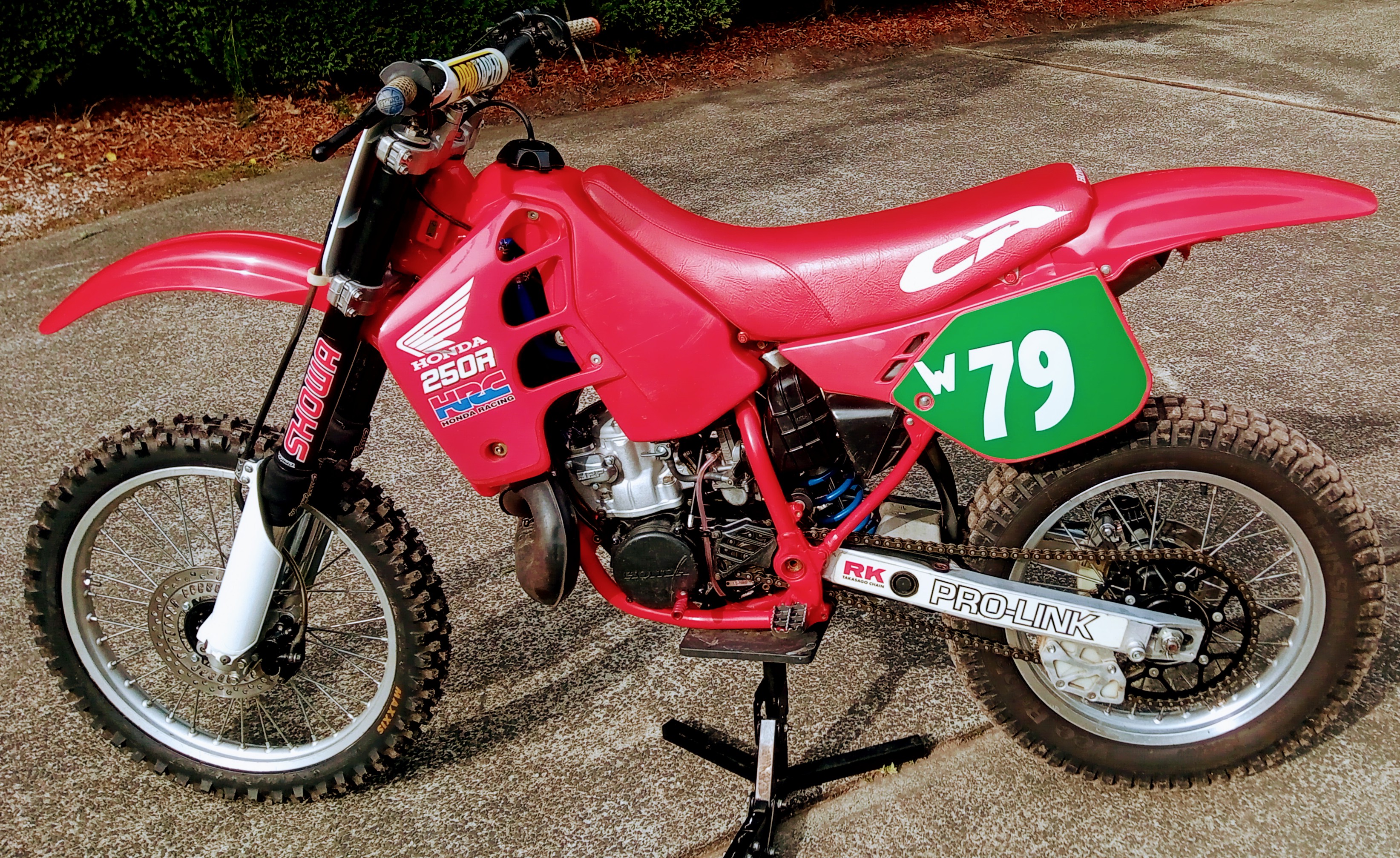 1989 HONDA CR250R MOTOCROSS - JBM5260479 - JUST BIKES