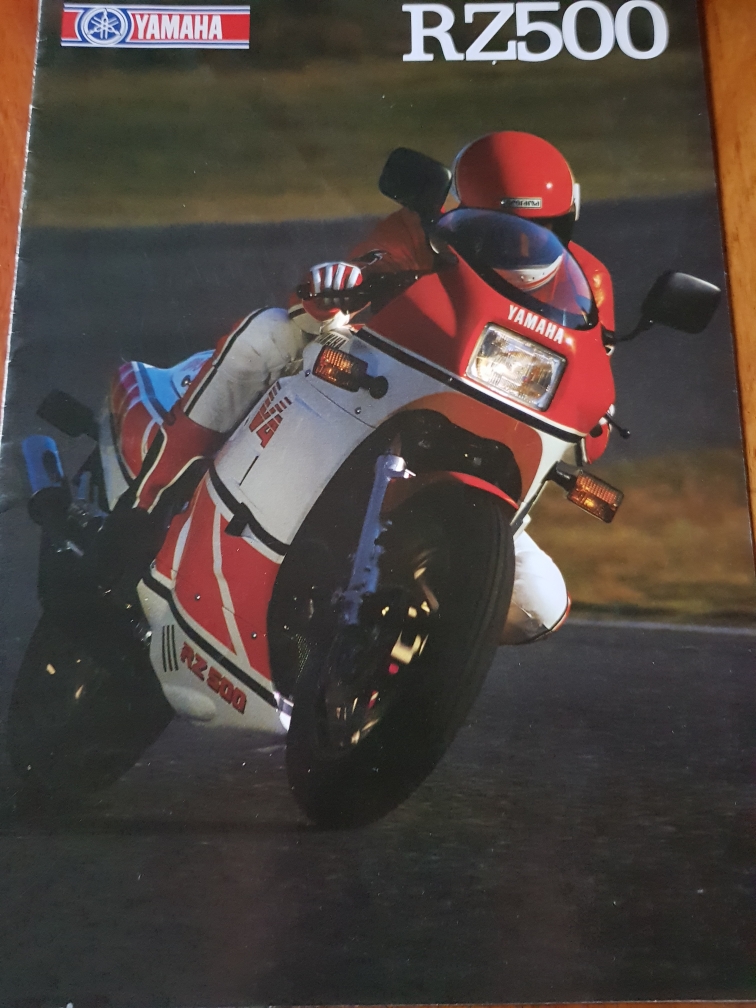 YAMAHA RZ500 SALES BROCHURE - JPM5326907 - JUST PARTS