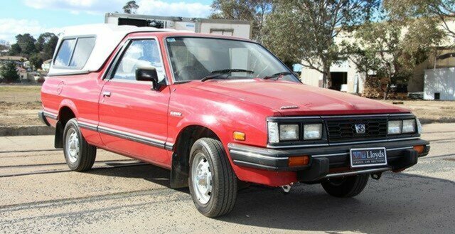 1990 SUBARU 1800 GL 4 SPEED MANUAL UTE, SIDE BODY & CANOPY - JCFFD5016047 - JUST CARS