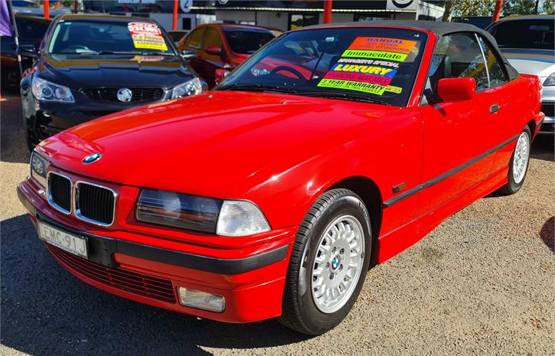 1995 BMW 3 SERIES E36 325I MANUAL CONVERTIBLE - JACFD5253790 - JUST CARS