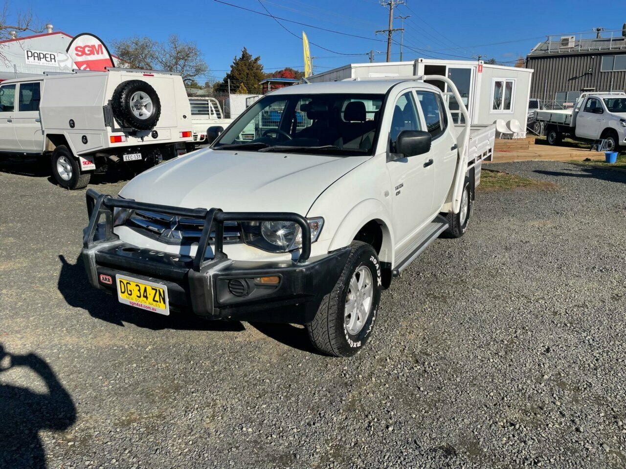 2012 MITSUBISHI TRITON MN GLX MAN 5SP 4X4 2.5DT DUAL CAB - JACFD5256964 - JUST 4X4S