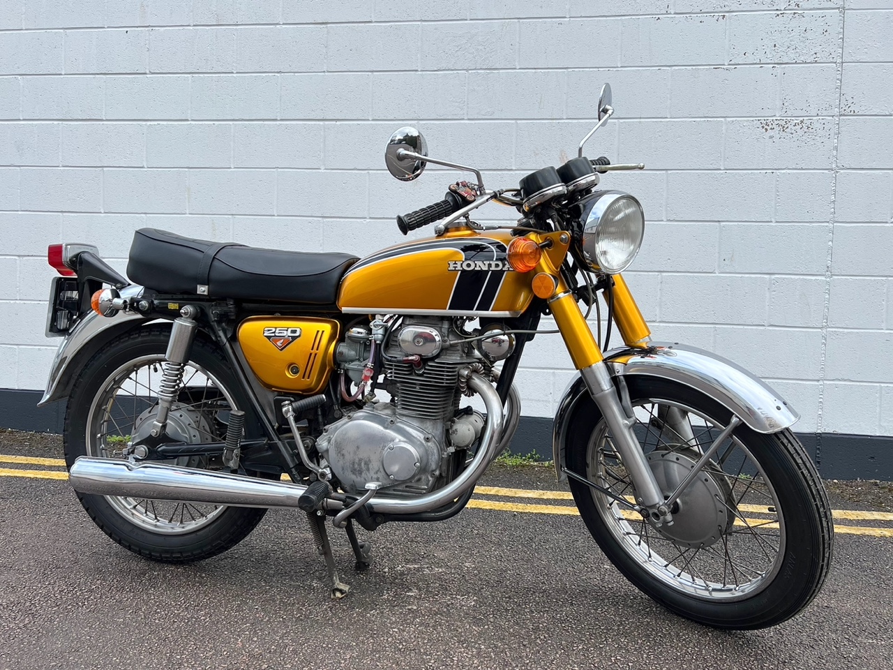 1972 HONDA CB250 K4 ROAD - JBFD5254221 - JUST BIKES