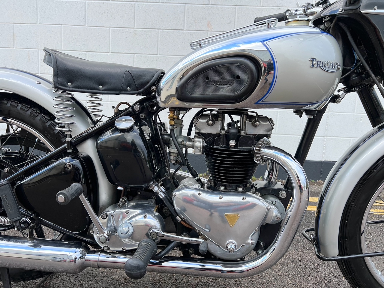 1948 TRIUMPH T100 500CC ROAD - JBFD5254224 - JUST BIKES