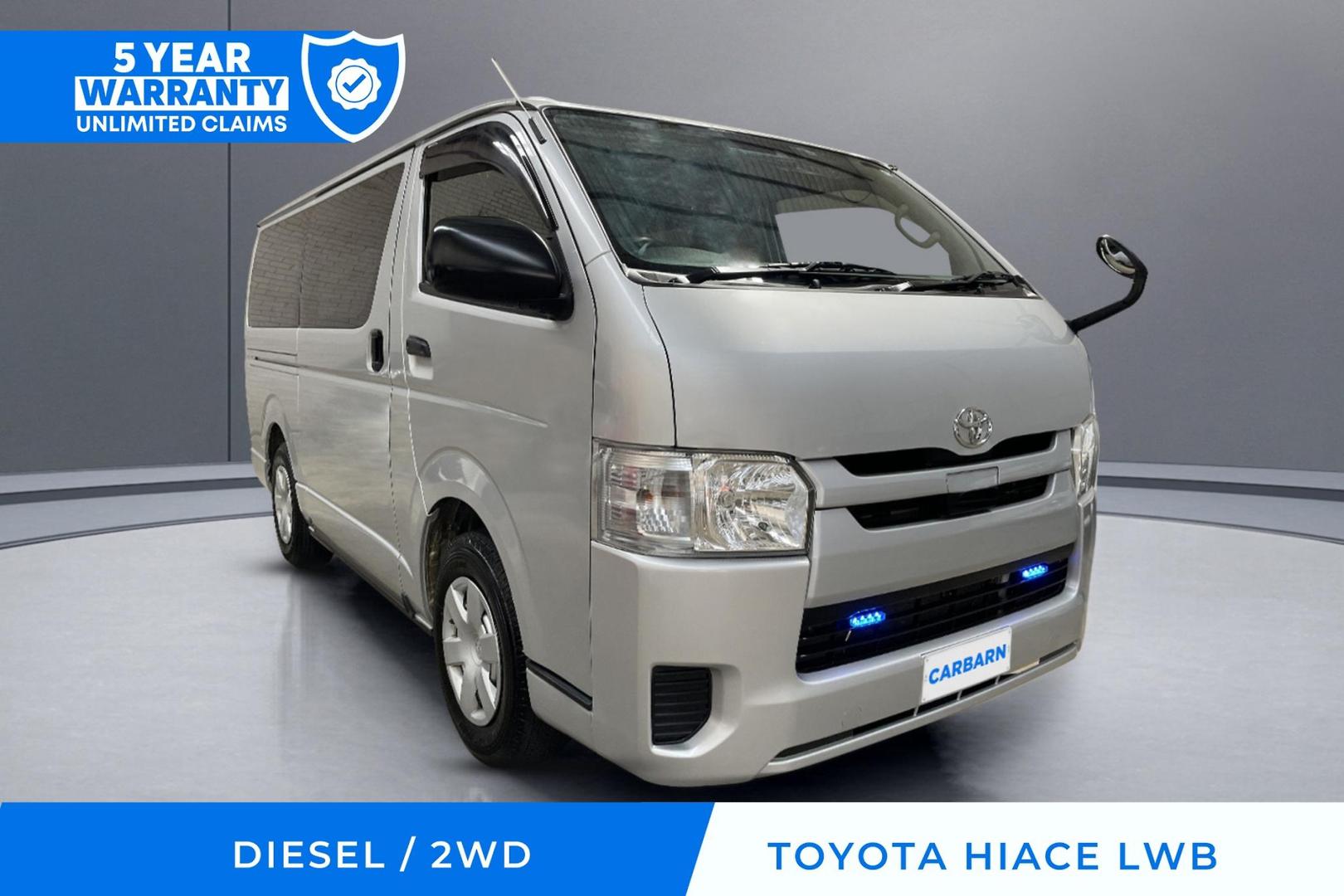 2018 TOYOTA HIACE GDH201 LWB AUTOMATIC VAN - JACFD5292502 - JUST 4X4S