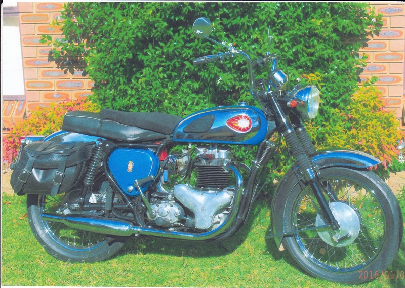 1960 BSA 650CC GOLDEN FLASH A10 - JBM3764362 - JUST BIKES