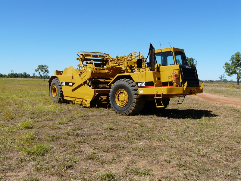 1994 CATERPILLAR 615C SERIES 2 SCRAPER - JHW3340246 - JUST HEAVY EQUIPMENT