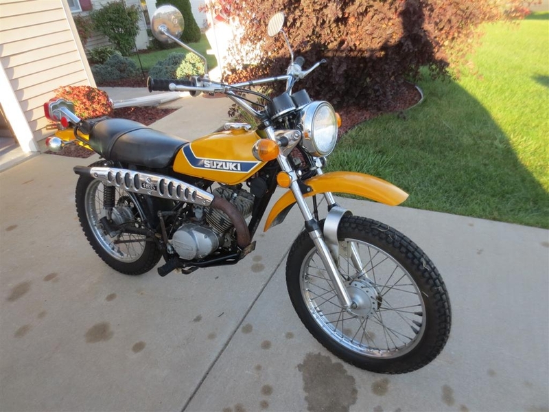 1972 SUZUKI 185CC TS185 - JBMD3751753 - JUST BIKES