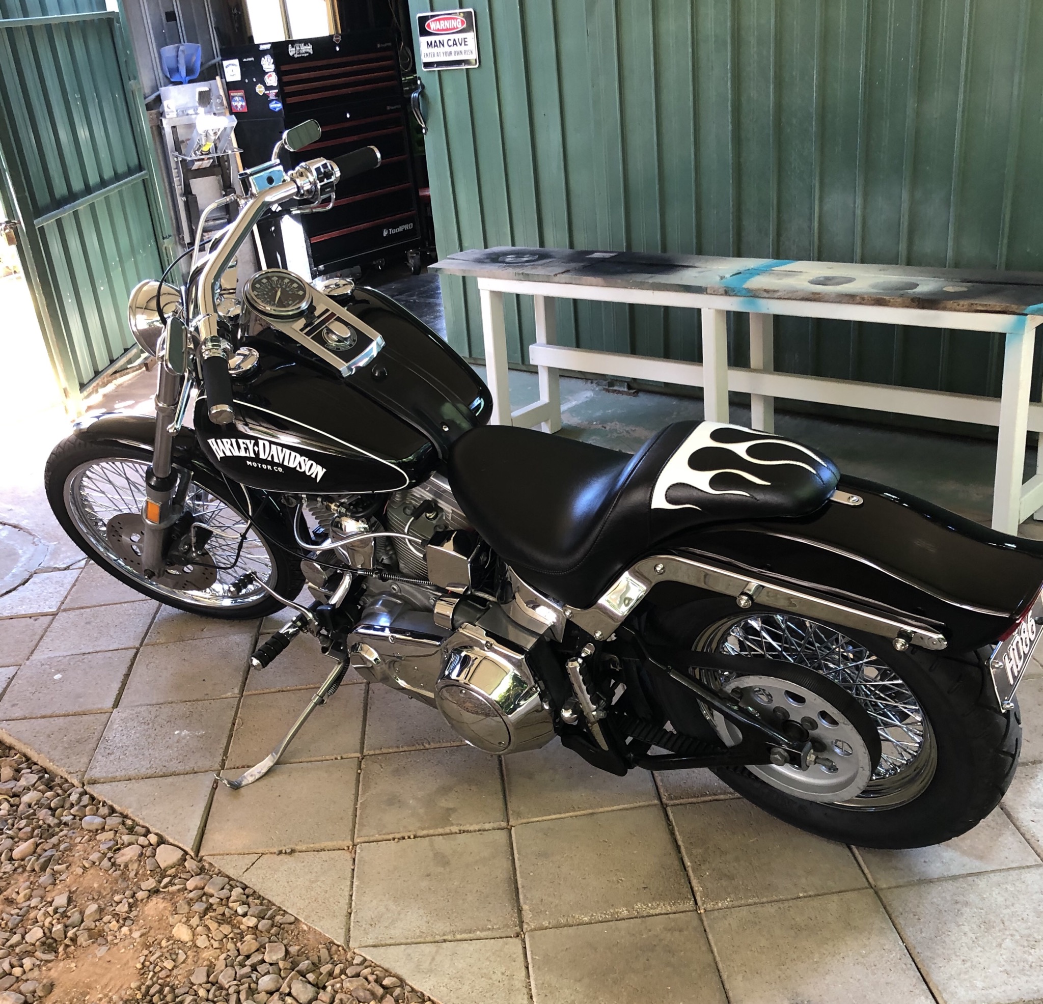 1986 HARLEY-DAVIDSON FXST SOFTAIL CRUISER - JBW5048998 - JUST BIKES