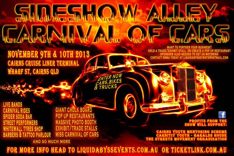 SIDESHOW ALLEY EVENT PREVIEW - JUST CARS