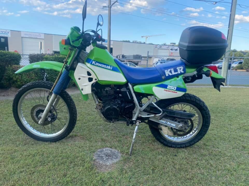 1988 KAWASAKI KLR250 TRAIL - JBFD5239689 - JUST BIKES