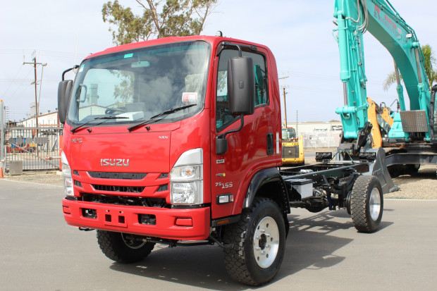2024 ISUZU NPS 75/45-155 4X4 AMT CAB CHASSIS - JACFD5313175 - JUST TRUCKS
