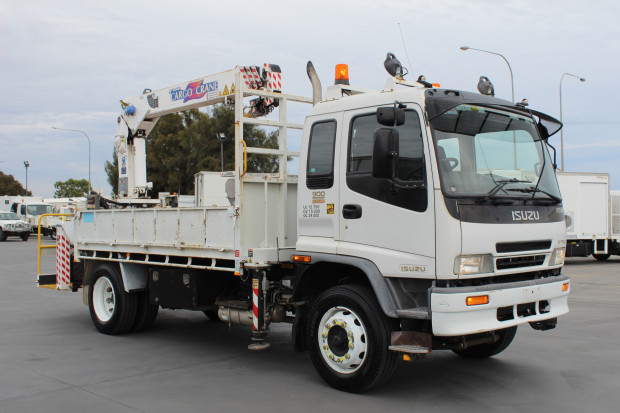 2005 ISUZU FTR900 MANUAL CRANE TRUCK - JTFD5227869 - JUST TRUCKS
