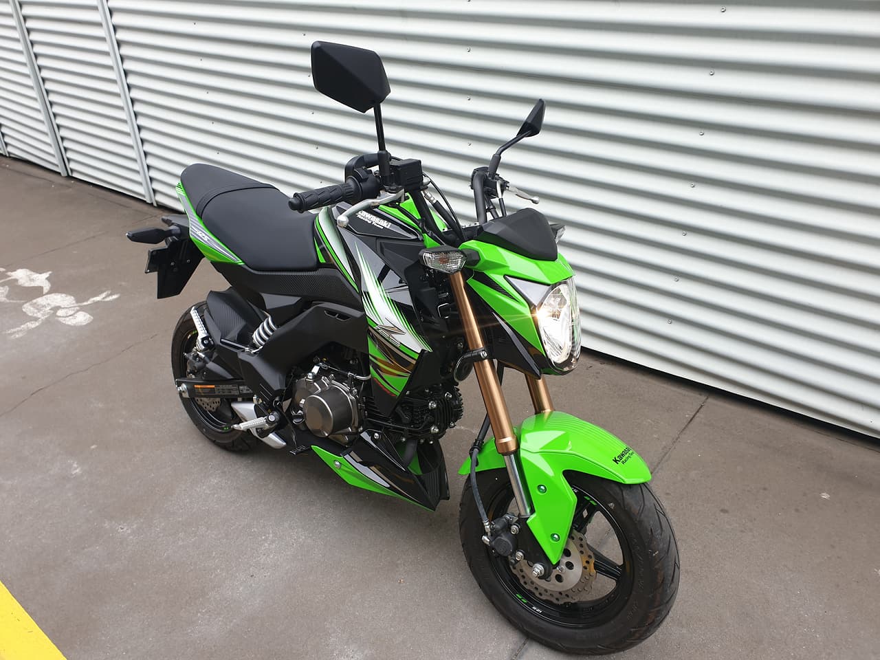 2017 KAWASAKI Z125 PRO ROAD - JBFD5082588 - JUST BIKES