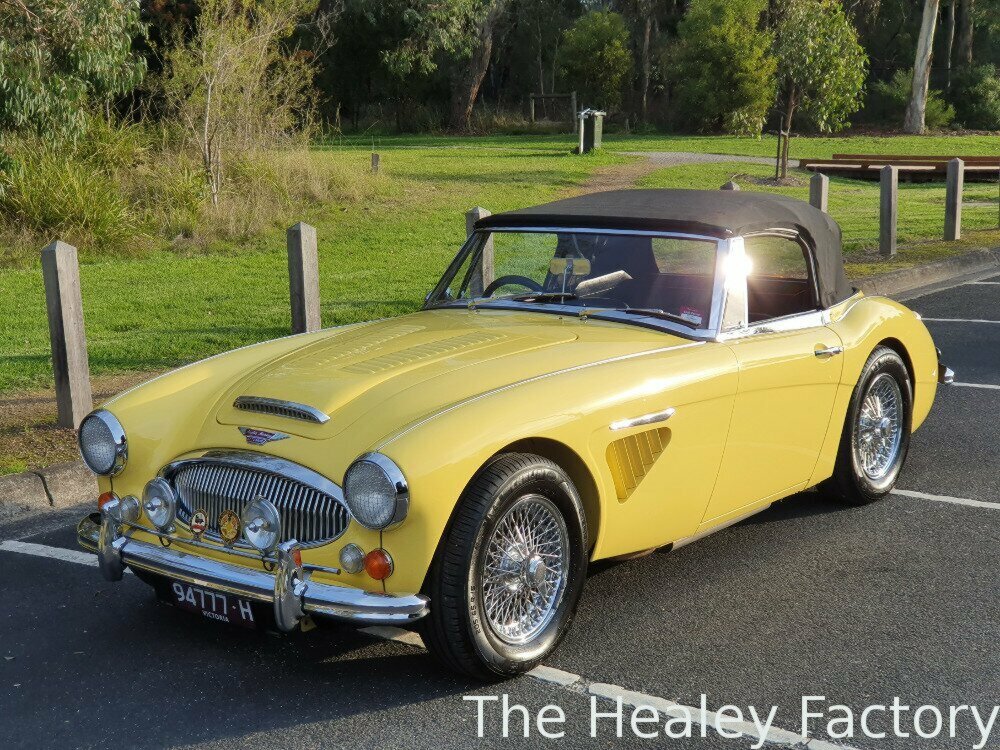 1967 AUSTIN HEALEY 3000 BJ8 4 SP MANUAL + O/DRIVE 2D - JACFD5298826 - JUST CARS