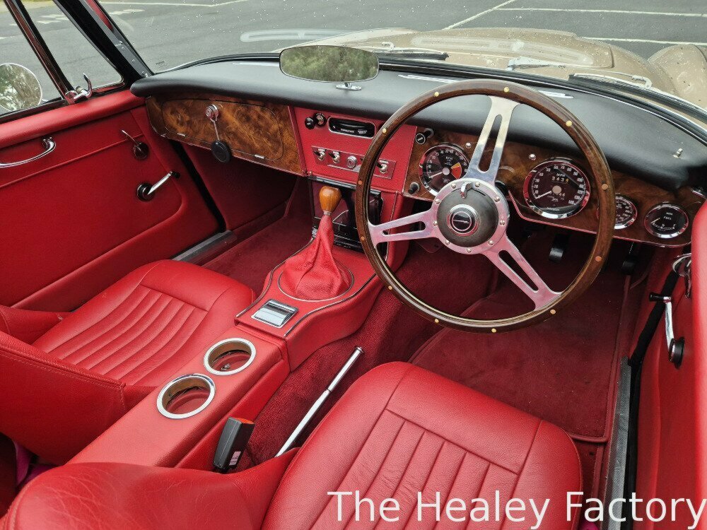 1967 AUSTIN HEALEY 3000 BJ8 4 SP MANUAL + O/DRIVE 2D - JACFD5305591 - JUST CARS