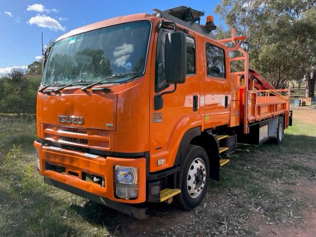 2013 ISUZU F SERIES FTR 900 PREMIUM CREW CAB TRAY - JTFD5256832 - JUST TRUCKS