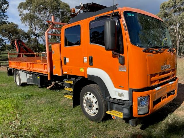 2013 ISUZU F SERIES FTR 900 PREMIUM CREW CAB TRAY - JTFD5256832 - JUST TRUCKS