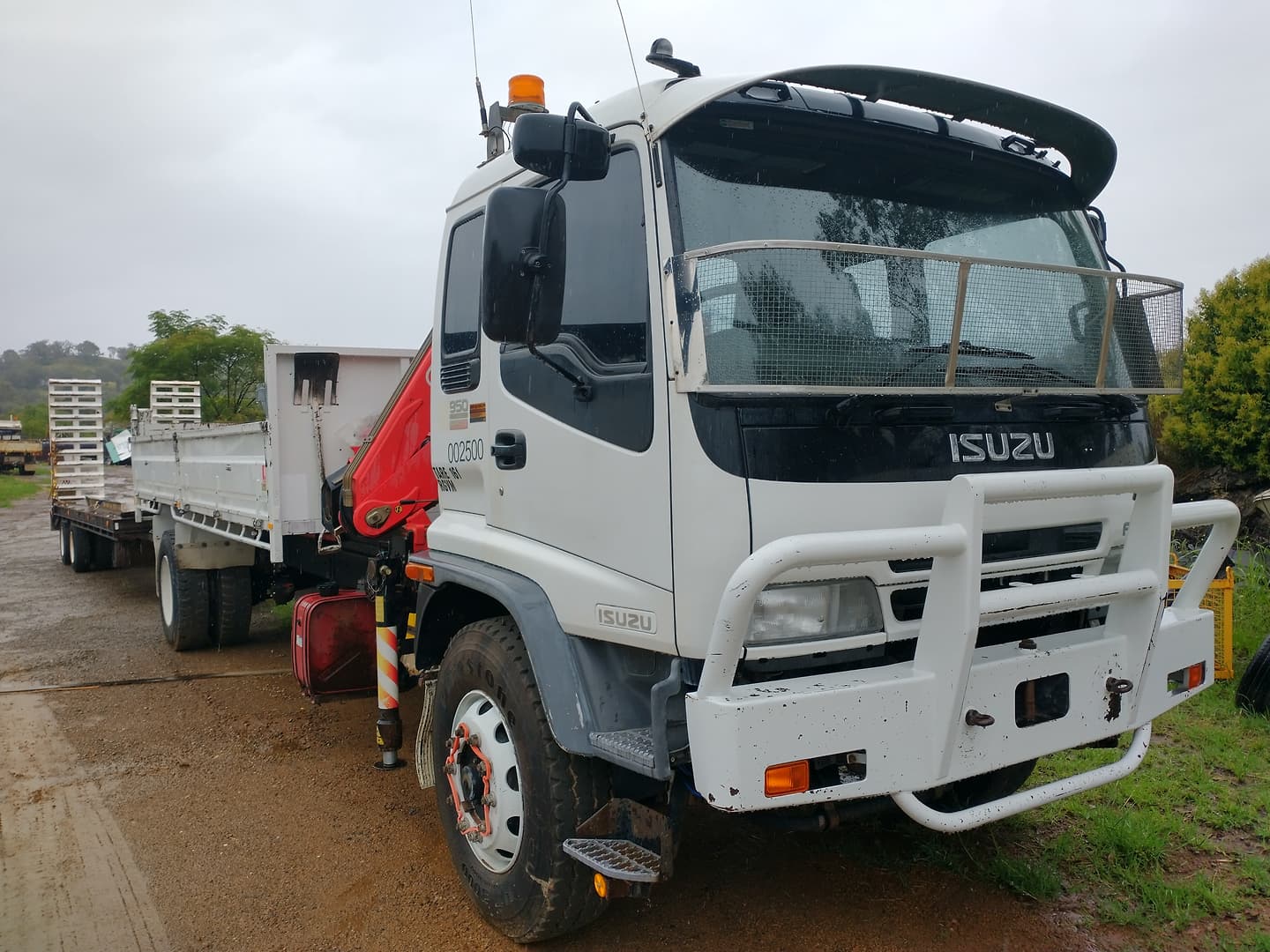 2007 ISUZU F SERIES FVR 950 TIPPER WITH CRANE - JTFD5219648 - JUST TRUCKS