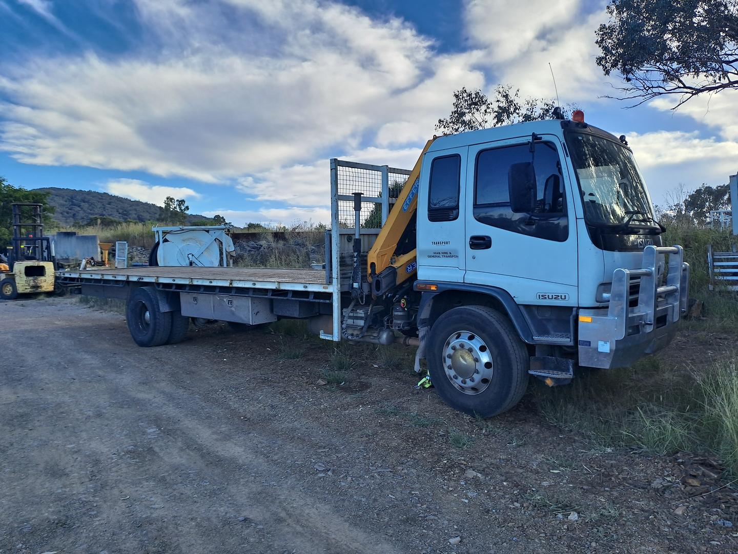 2007 ISUZU F SERIES FVR 950 CRANE TRUCK - JTFD5251502 - JUST TRUCKS