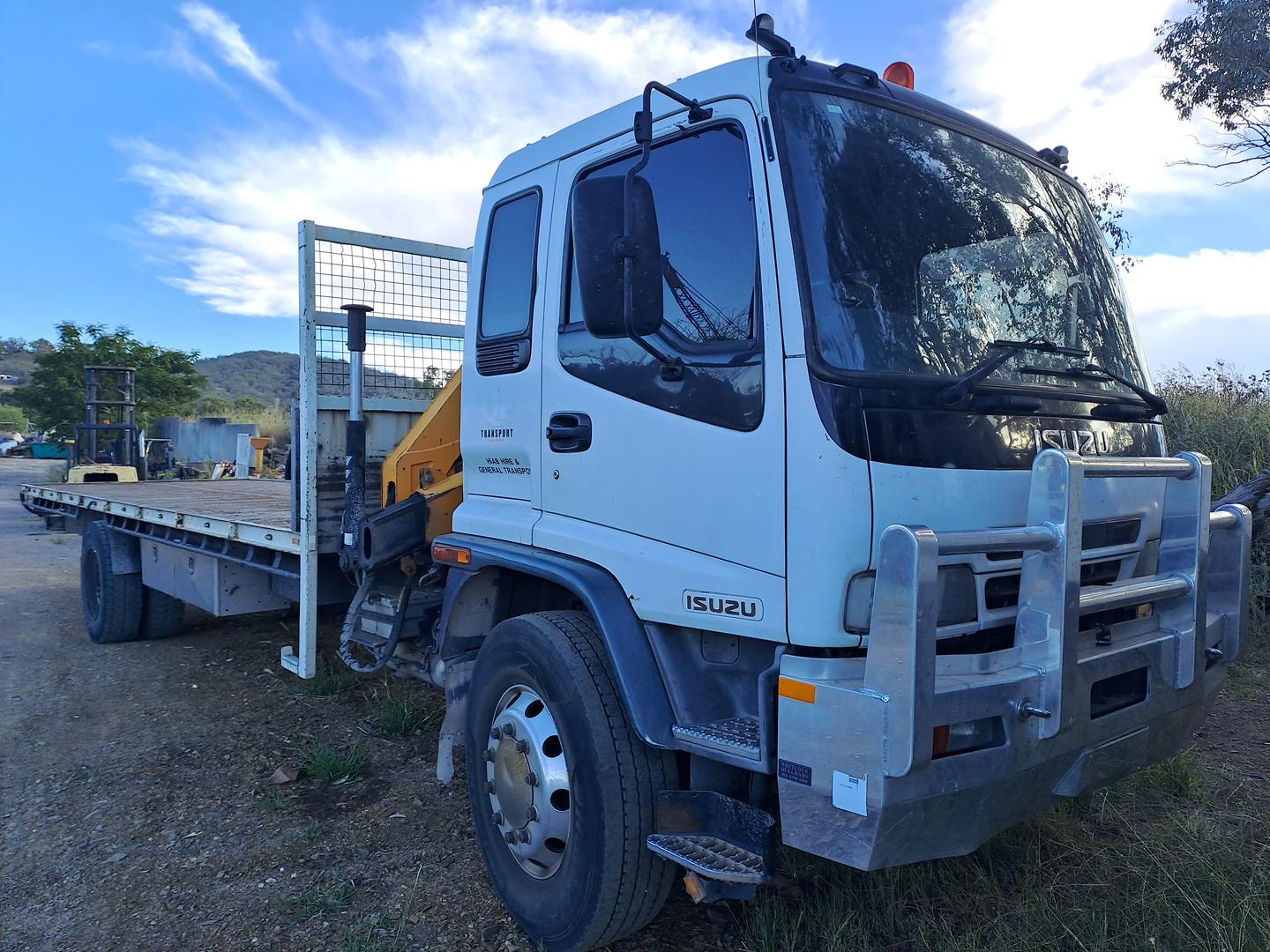 2007 ISUZU F SERIES FVR 950 CRANE TRUCK - JTFD5251502 - JUST TRUCKS