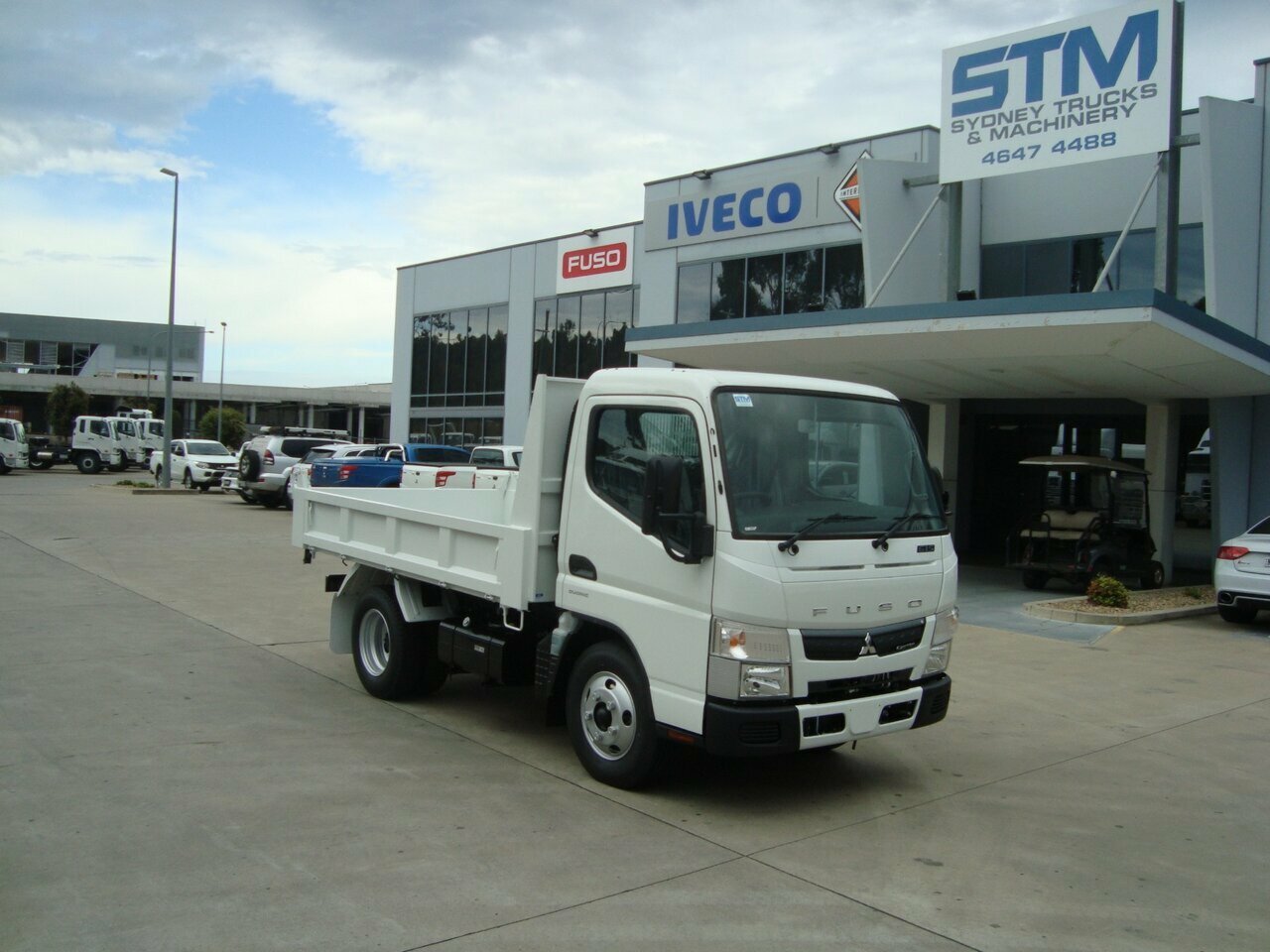 2019 FUSO CANTER 615 6 SP AUTOMATIC 2D TIPPER TRUCK - JTFD5072395 - JUST TRUCKS