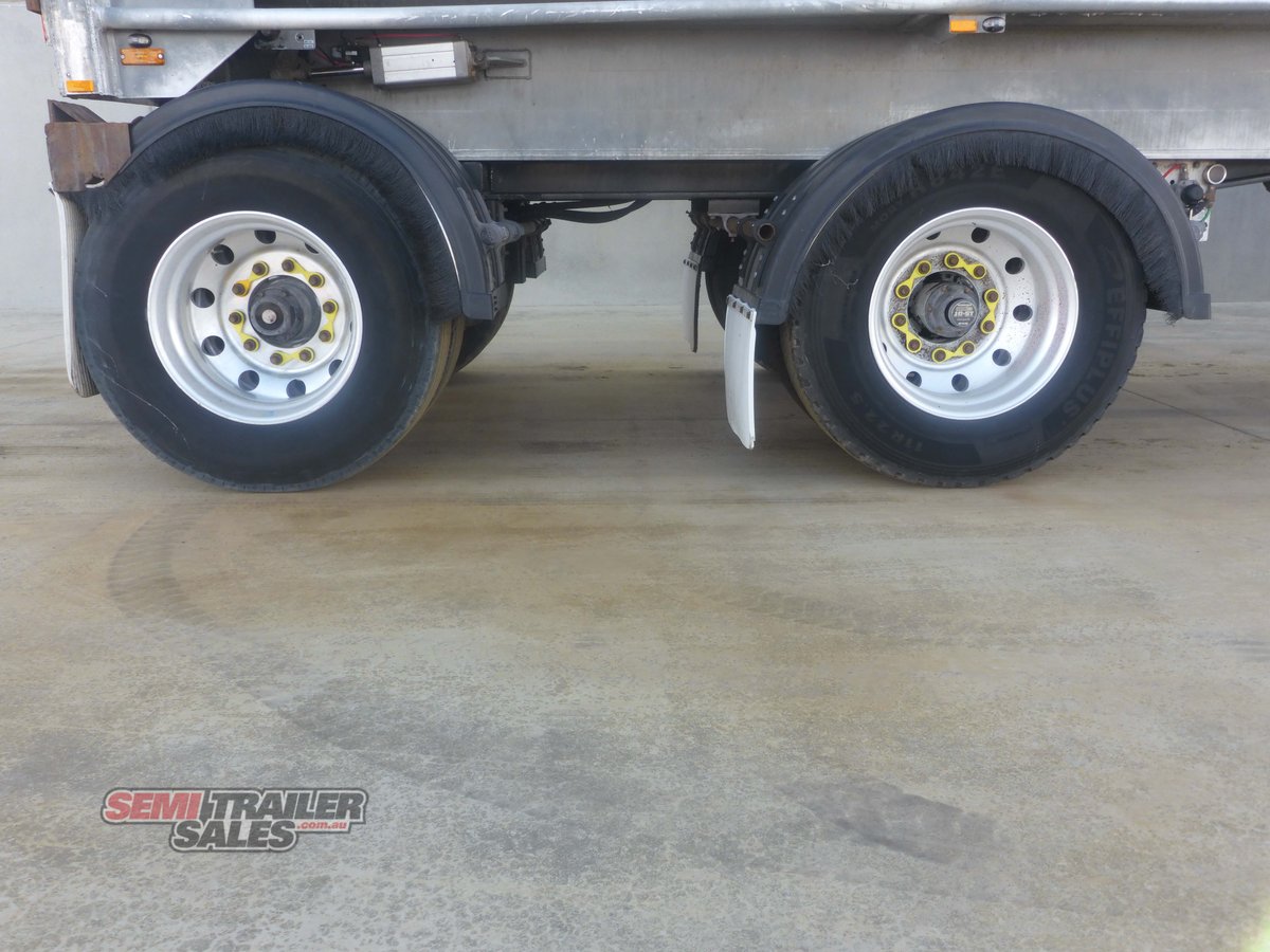 2003 LUSTY BOGIE ENCLOSED TIPPER B DOUBLE SET - JTHFD5307357 - JUST TRUCKS