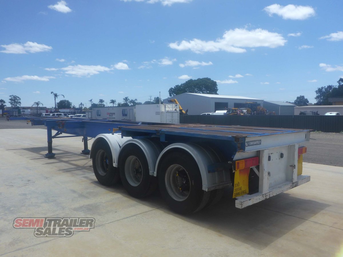 1999 MAXITRANS 40FT SKEL TRAILER - JTHFD5331473 - JUST TRUCKS