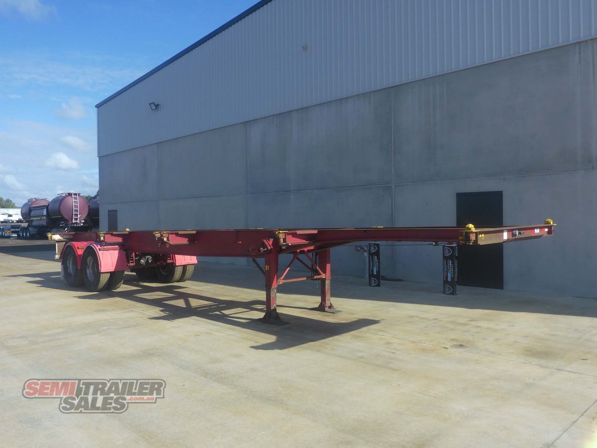 2009 MCLEOD 40FT BOGIE SKEL TRAILER - JTHFD5346026 - JUST TRUCKS