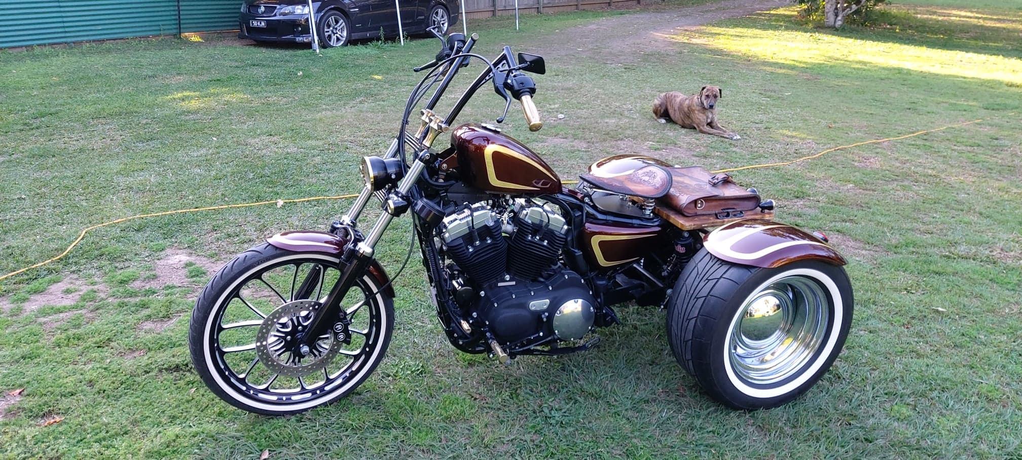 Harley Trike Bobber Trike & Sidecar Exchange Harley Davidson FXDX