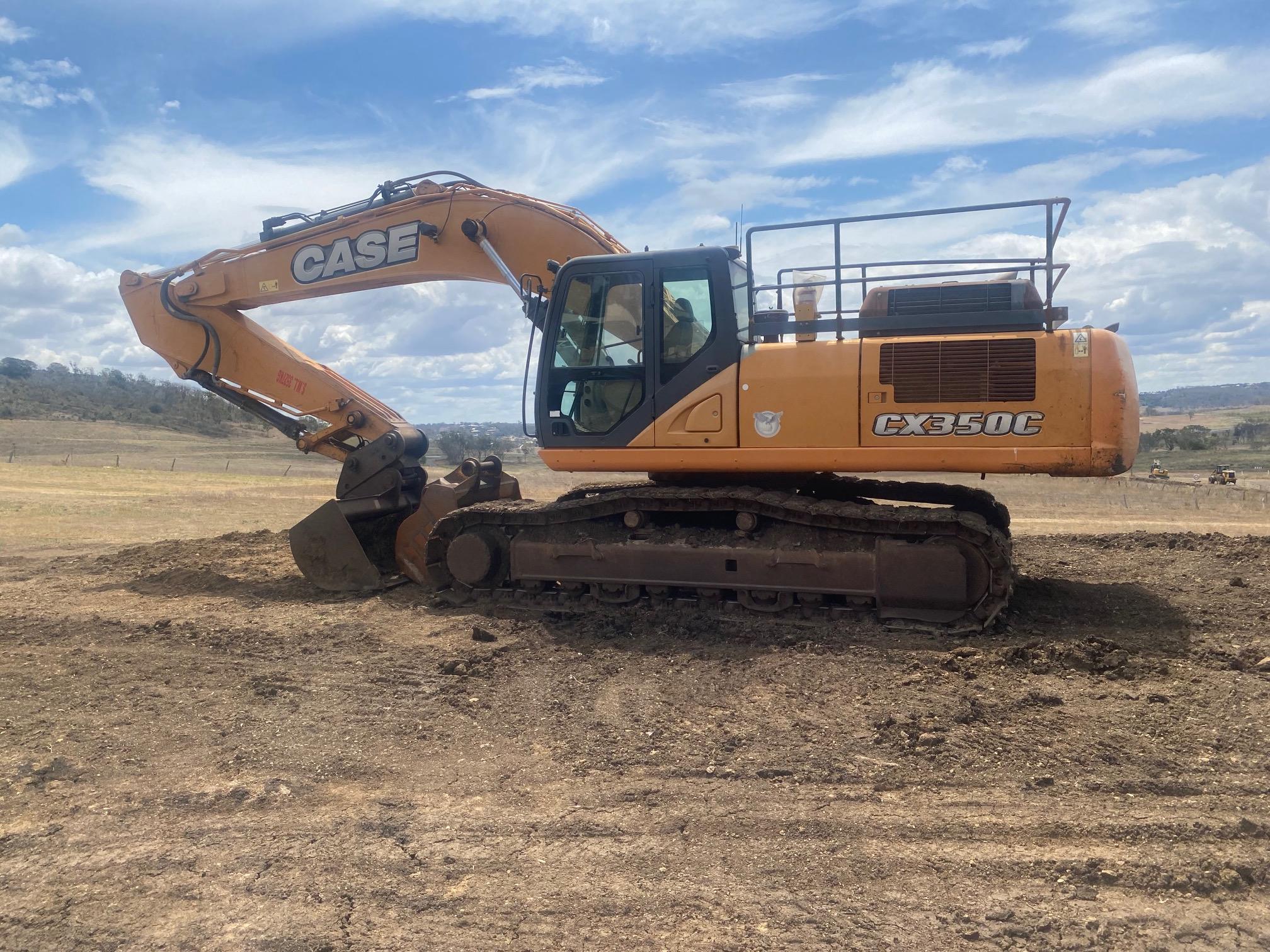 2012 CASE CX350C EXCAVATOR - JHMD5172805 - JUST HEAVY EQUIPMENT