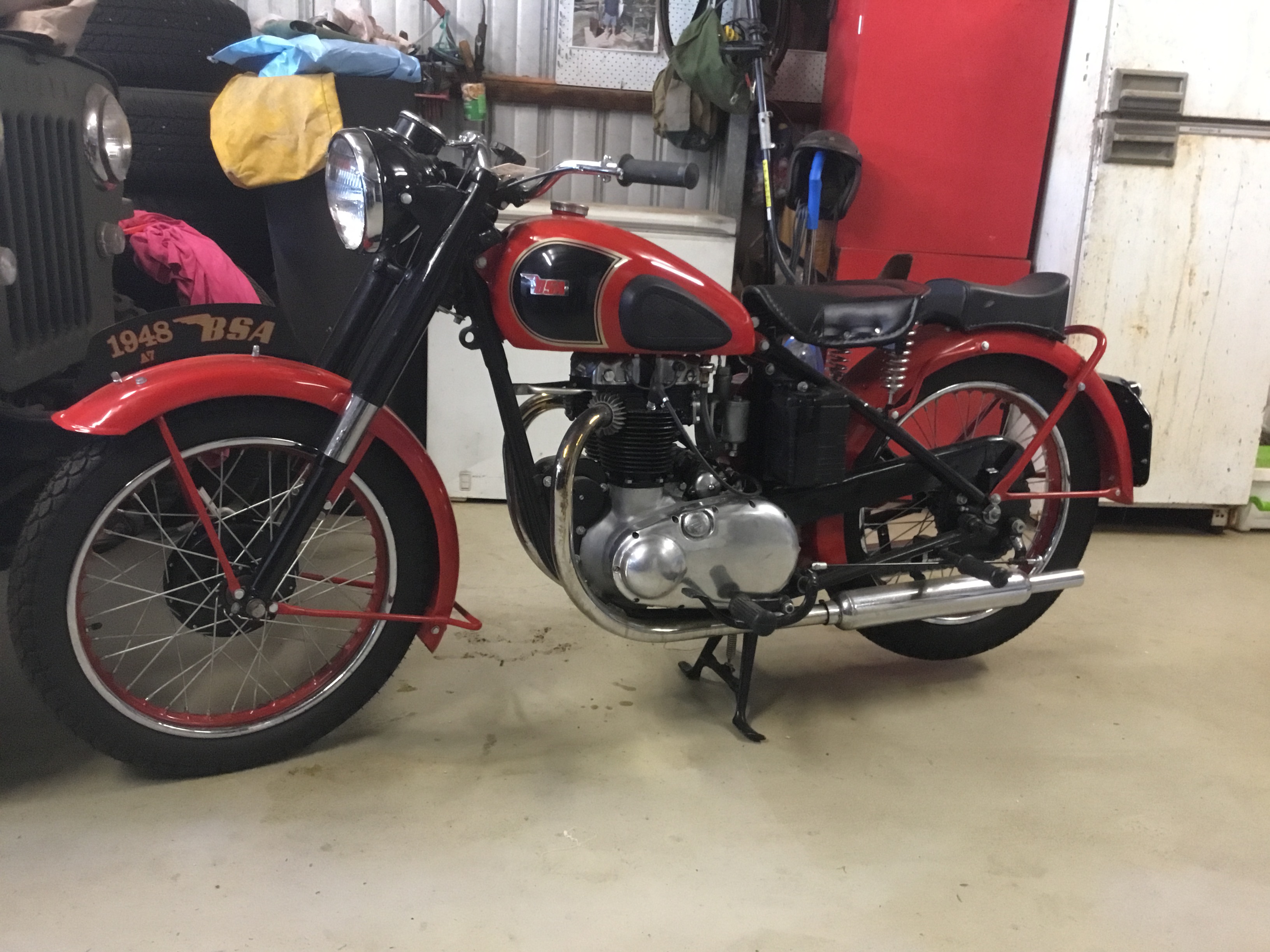1948 BSA A7 500CC TWIN ROAD - JBW5200832 - JUST BIKES
