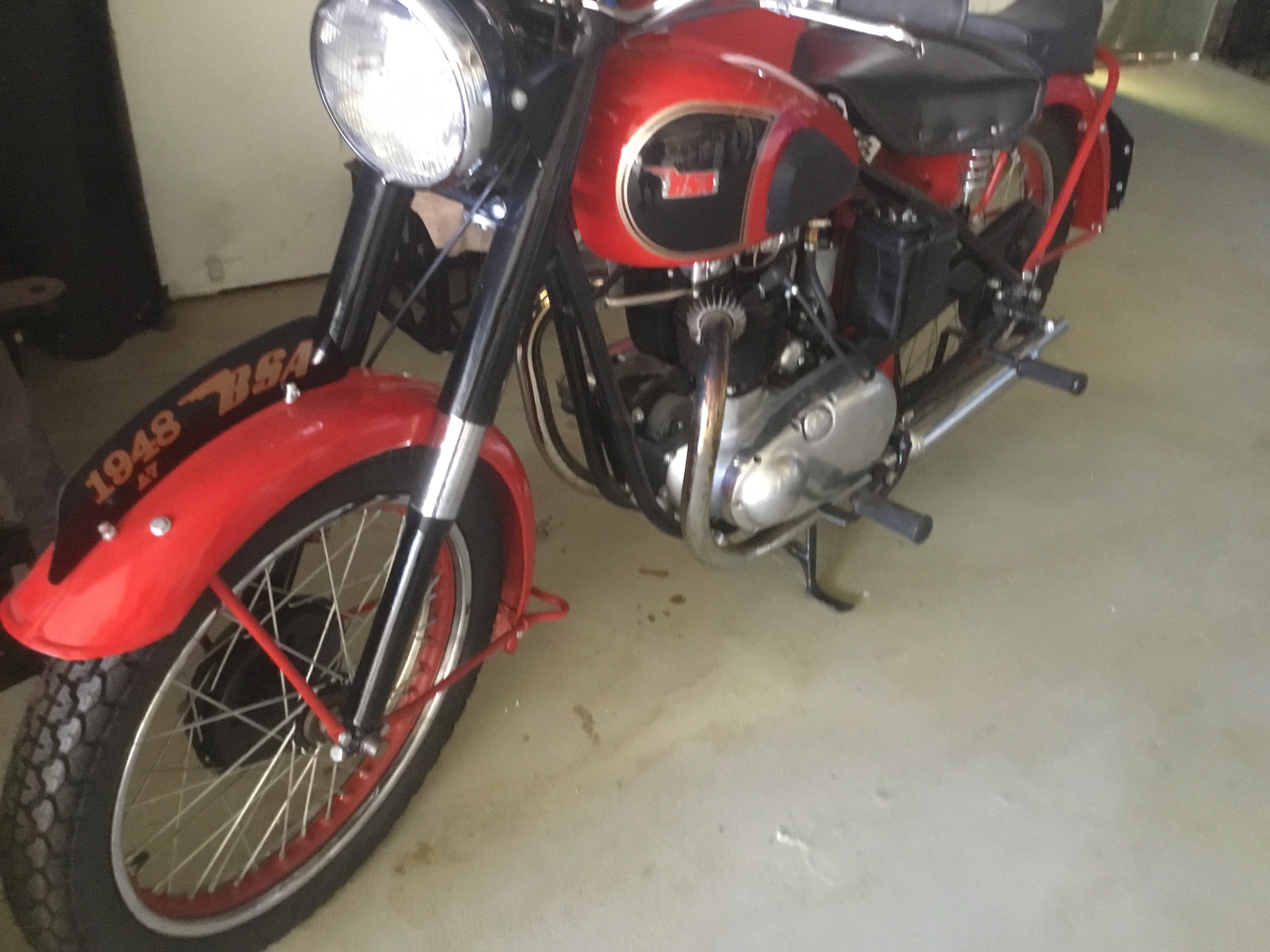 1948 BSA A7 500CC TWIN ROAD - JBW5200832 - JUST BIKES