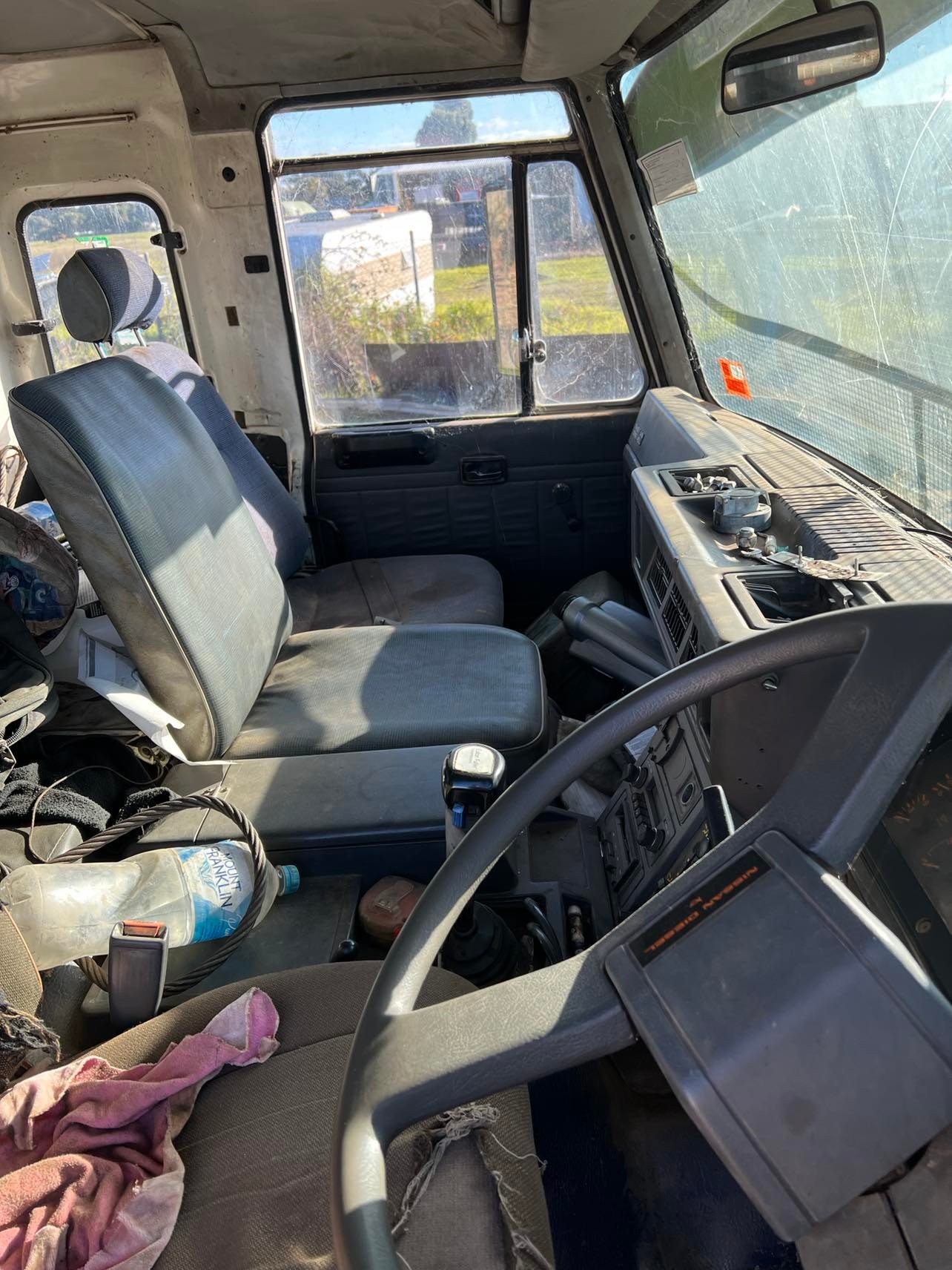 1990 NISSAN UD CRANE TRUCK & TAG TRAILER - JTW5232921 - JUST TRUCKS