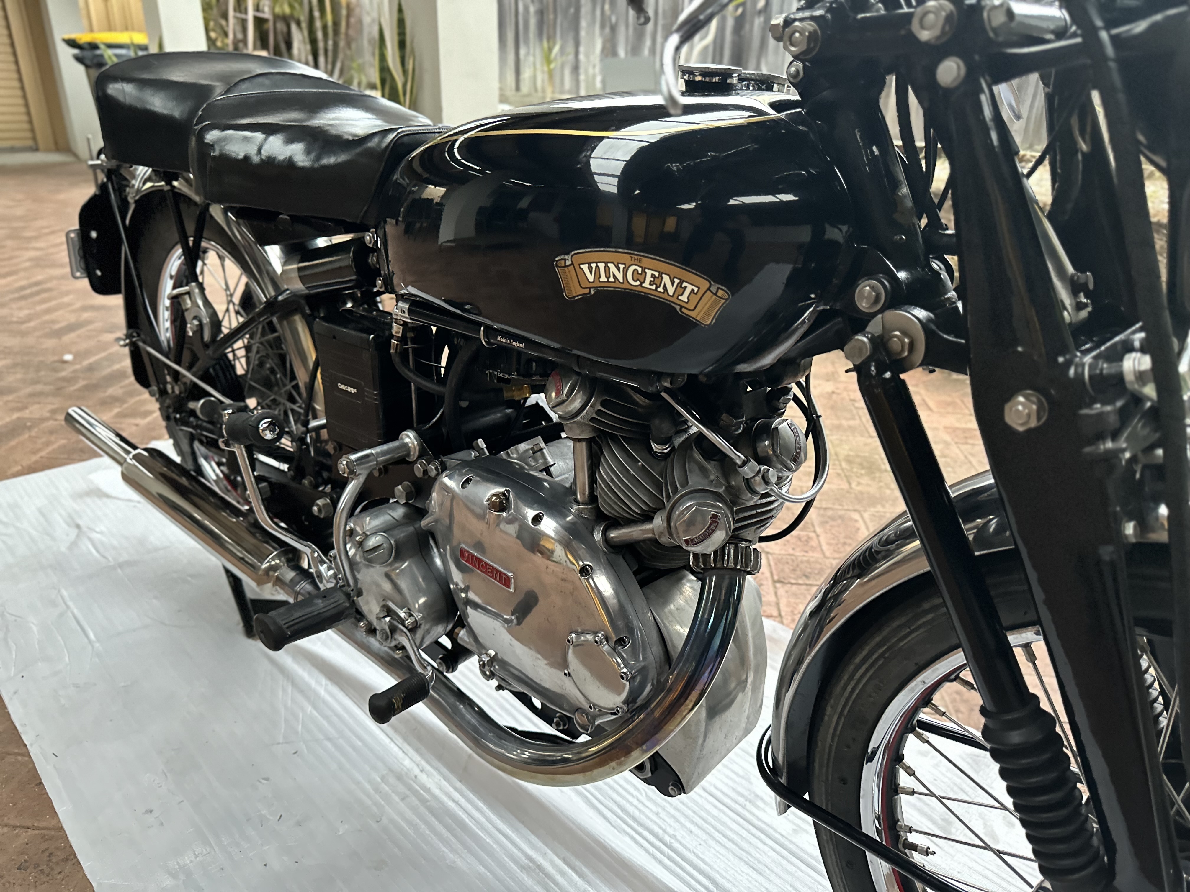 1952 VINCENT COMET HRD 500CC ROAD - JBW5240428 - JUST BIKES