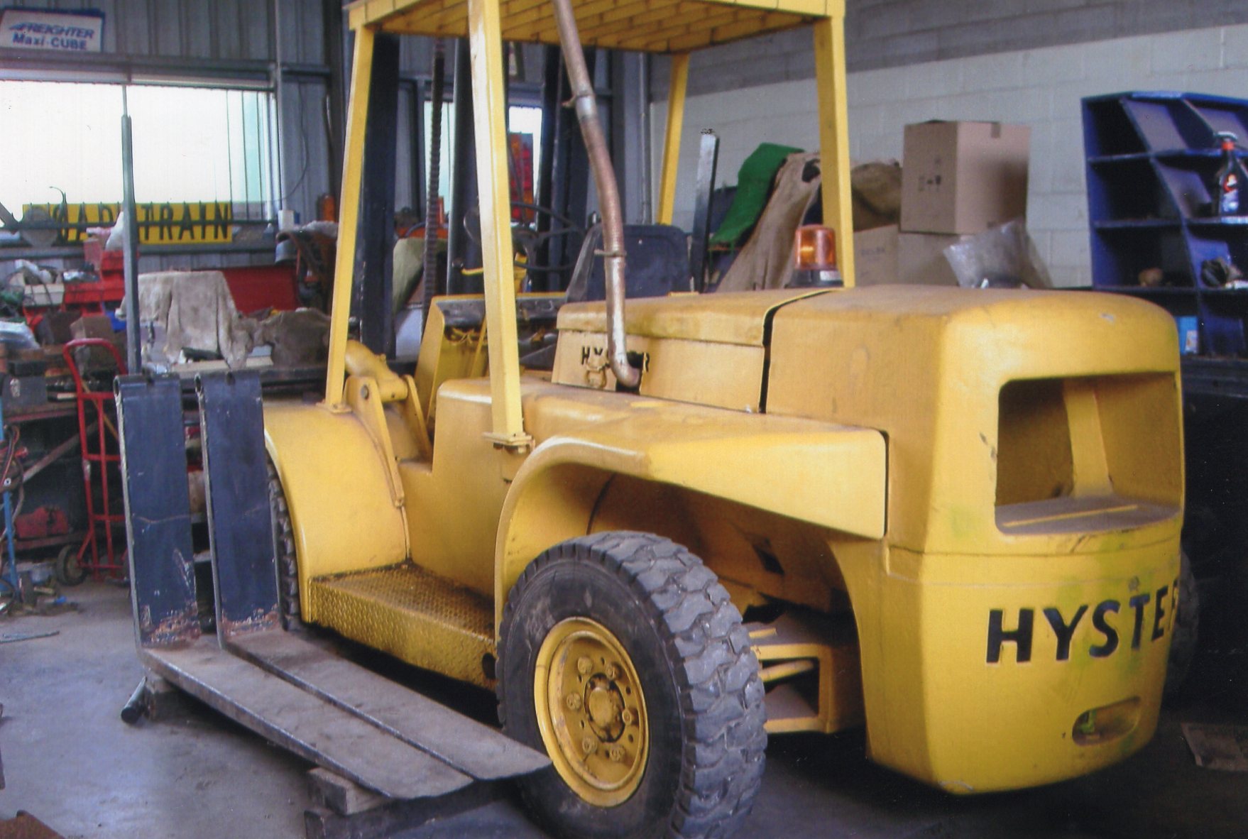 1975 HYSTER H150F FORKLIFT - JHM5066200 - JUST HEAVY EQUIPMENT
