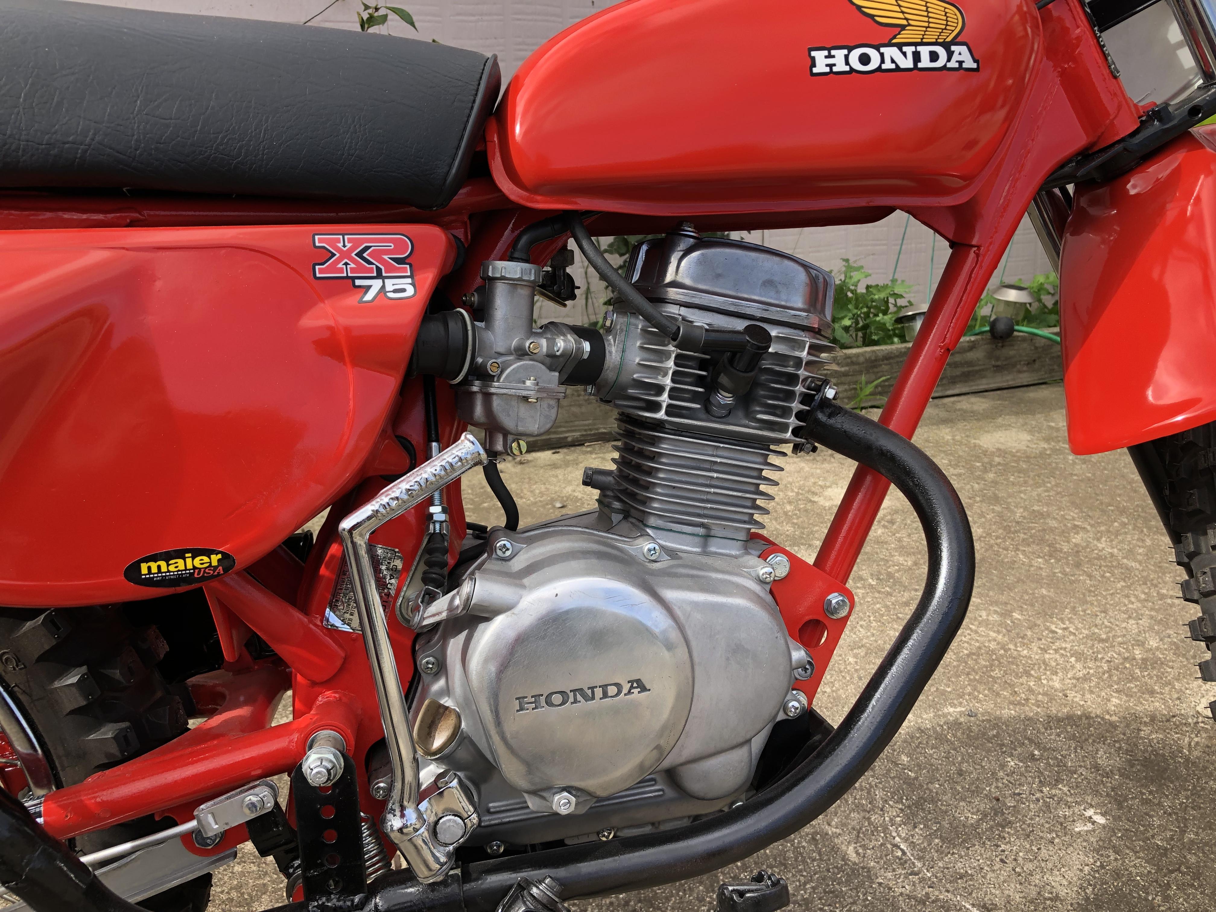 1977 HONDA XR75 K4 MOTOCROSS - JBW5256557 - JUST BIKES