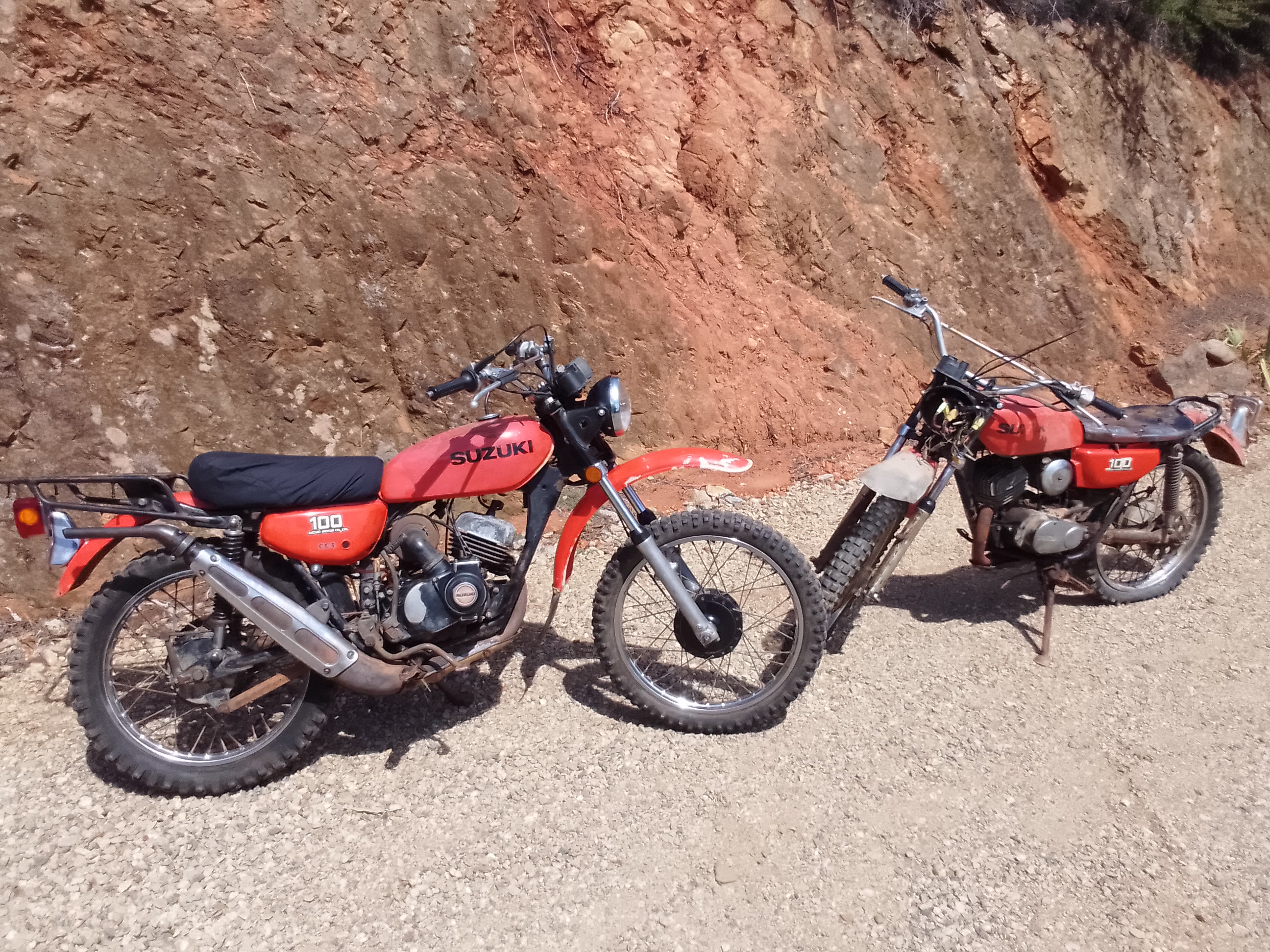 1976 SUZUKI TC100 TRAIL - JBW5312192 - JUST BIKES