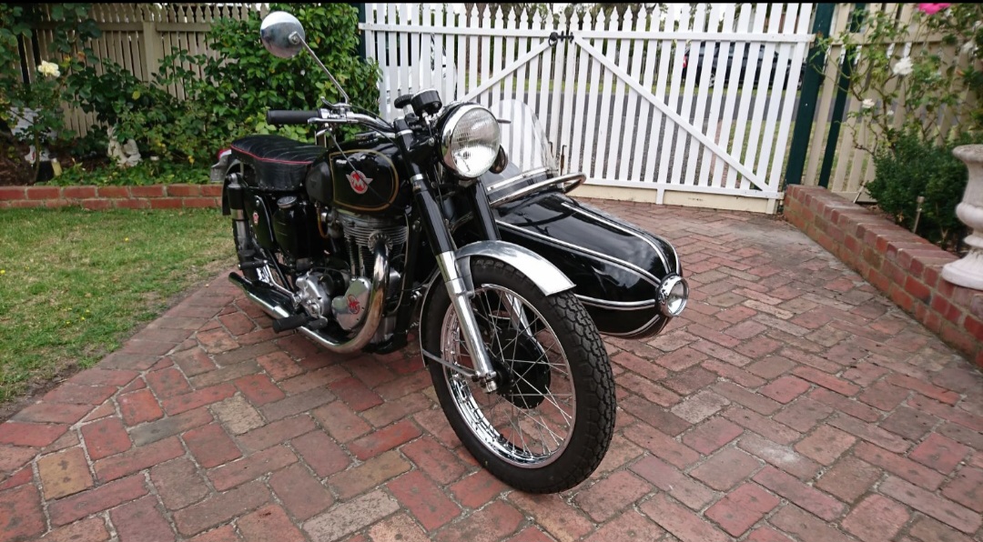 1952 MATCHLESS G80 500CC OUTFIT - JBM5331200 - JUST BIKES