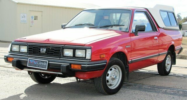 1990 SUBARU 1800 GL 4 SPEED MANUAL UTE, SIDE BODY & CANOPY - JCFFD5016047 - JUST CARS